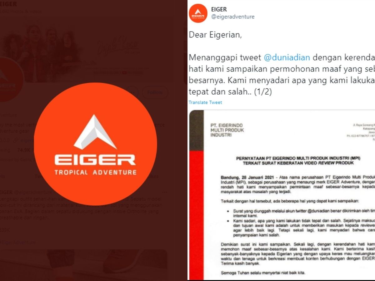 Belajar dari Kasus Eiger - PR INDONESIA