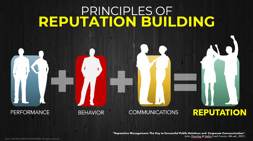 Reputasi Sulit Dibentuk, Mudah Lenyap - PR INDONESIA